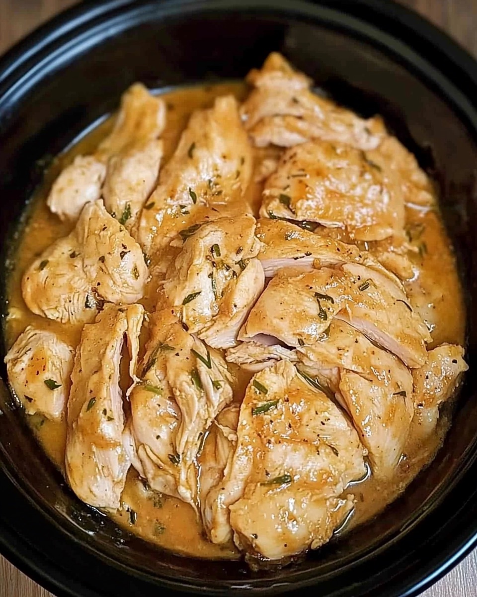 SLOW COOKER CHICKEN BREASTS WITH GRAVY IS THE ULTIMATE COMFORT FOOD - get tasty recipes